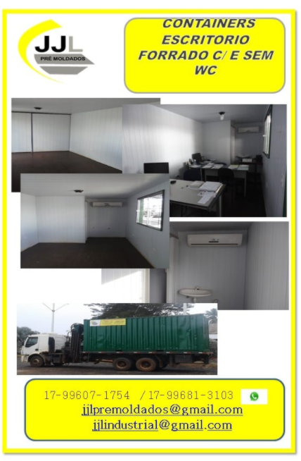 JJL PRE moldados – Locação de containers, Pré Moldados, Estrutura ...